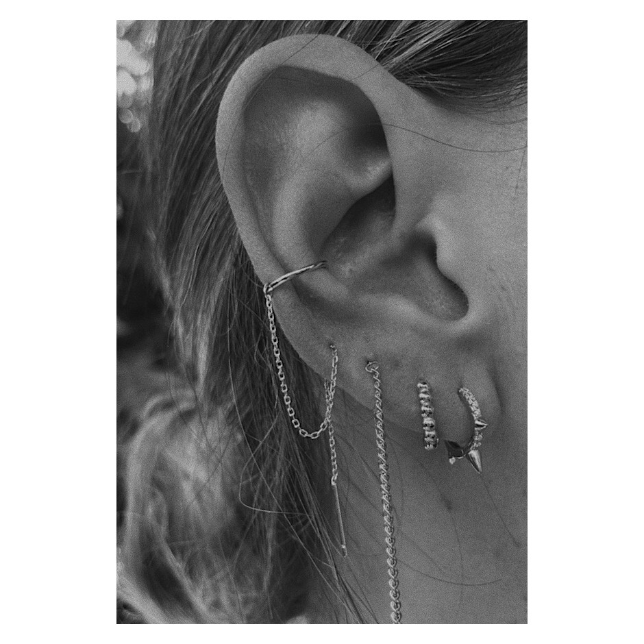 EARCUFF CON CADENA - COUI JEWELRY